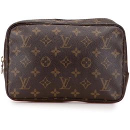 Louis Vuitton Clutches - Monogram Trousse Toilette 23 - Gr. unisize - in Braun - für Damen