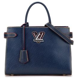 Louis Vuitton Hobo Bags - Epi Twist Satchel - Gr. unisize - in Blau - f&uuml;r Damen