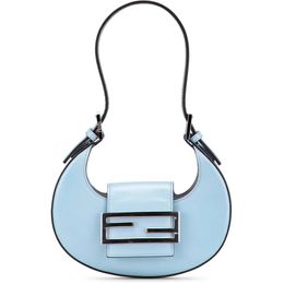 Fendi Hobo Bags - Mini Leather Cookie Hobo - Gr. unisize - in Blau - f&uuml;r Damen