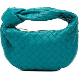 Bottega Veneta Hobo Bags - Mini Nappa Intrecciato Jodie - Gr. unisize - in Blau - f&uuml;r Damen