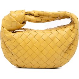 Bottega Veneta Hobo Bags - Mini Nappa Intrecciato Jodie - Gr. unisize - in Gelb - f&uuml;r Damen
