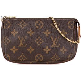 Louis Vuitton Crossbody Bags - Monogram Mini Pochette Accessoires - Gr. unisize - in Braun - f&uuml;r Damen