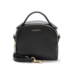 Lazarotti Bologna Leather Handtasche Leder 17 cm in black | Gr.: onesize
