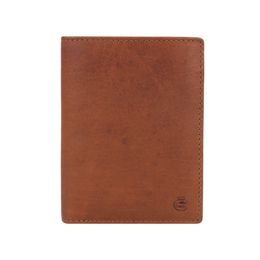 Esquire Dallas Geldbörse RFID Schutz Leder 10 cm in braun | Gr.: onesize
