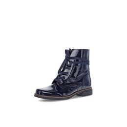 Gabor Fashion Schnürstiefeletten in blau | Gr.: 35,5