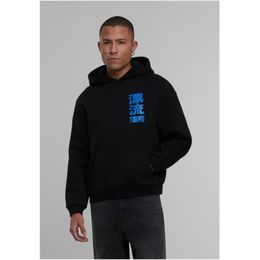 Mister Tee Hoodie "Tokyo Drifting Fluffy Hoody" in Schwarz | Gr.: L
