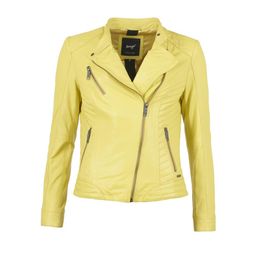 Maze Lederjacke Sally in lemon | Gr.: XL
