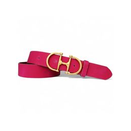 Fronhofer Dameng&uuml;rtel goldene Schnalle in Pink | Gr.: 85 cm