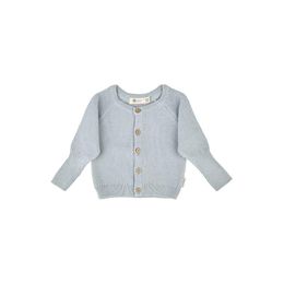 Sterntaler Strickjacke Struktur in silber | Gr.: 80
