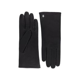 Roeckl Handschuh mit Cashmere- Wollfutter in Schwarz | Gr.: 6,5