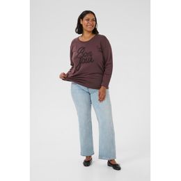 Kaffe curve Sweatshirt KCberla Loose fit in Fudge | Gr.: XL