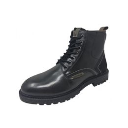 Bullboxer Schnürstiefel in Schwarz | Gr.: 45