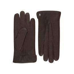 Roeckl Handschuh aus weichem Hirsch-Nappaleder in Braun | Gr.: 8,5