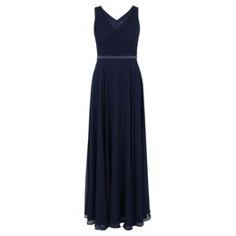 Vera Mont Abendkleid mit Plissee in Night Sky | Gr.: 48