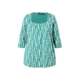 Ulla Popken Shirt in grün | Gr.: 50-52