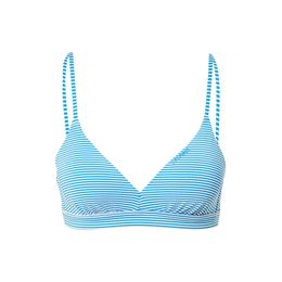 Protest Bikinitop 'MIXADAIR' Damen Gr&ouml;&szlig;e 75 blau / wei&szlig;