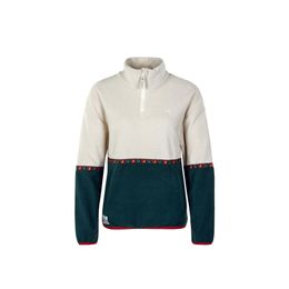 Iriedaily Pullover 'Holina' Damen Gr&ouml;&szlig;e XS gr&uuml;n / rot / offwhite