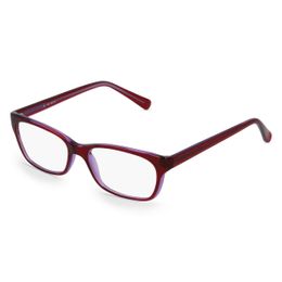 Fielmann MC 445 CL Brille Damen | Fassung: Vollrand, Quadratisch, Burgunder Lila