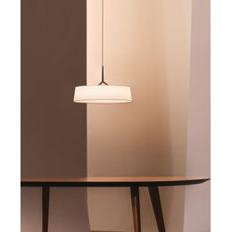 Vibia Dama 3235 Pendelleuchte mit Aufbaubaldachin Schwarz 2700K 1-10V/Push