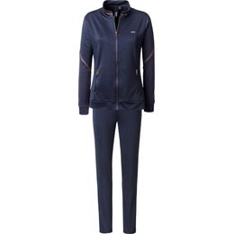 Sweatshirt LPO "Damen Trainingsanzug Elanie", Damen, Gr. 40/42 (M), blau (navy blazer), 100% Polyester, Sweatshirts