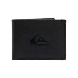 Quiksilver Brieftasche »New Miss Dollar« schwarz L L Stoff: echtes Leder