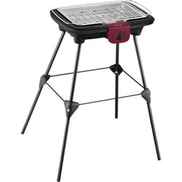 Tefal Elektro-Standgrill »BG90F5 Easygrill Adjust« 2300 W Schwarz/Burgunderrot Indoor und Outdoor Zertifizierung