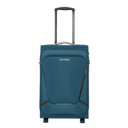 Travelite Handgepäck-Trolley »JETPACK Slim 2 Cabin, konzipiert für Air France, KLM & ITA« 40 l 4 Rollen Weichgepäck-Koffer Handgepäck für die...