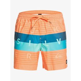 Quiksilver Boardshorts »Word Block 17"« Nectarine S S Material: ...