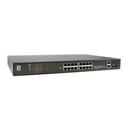 LevelOne GEP-2021 20-Port-Gigabit-PoE-Switch