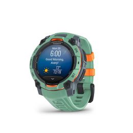 Garmin Smartwatch »Instinct 3 AMOLED 45mm« (3 cm / 1, 2 ′′) Hellgrün