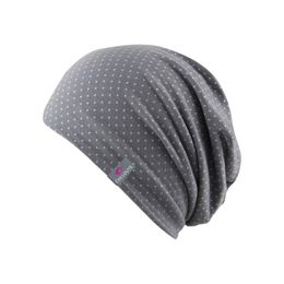 Chillouts Beanie »Florence Hat«, Gepunktete, lockere Beanie grey