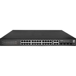 LevelOne GES-2128P Hilbert 28-Port Gigabit PoE Smart Switch