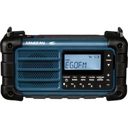 Sangean MMR-99 DAB blau Notfall/Kurbel/Solar Radio