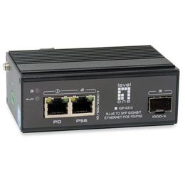 LevelOne IGP-0310 Industrial 3-Port Gigabit PoE Switch