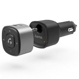 Hama Bluetooth-Receiver f&uuml;r KfZ 3,5mm Stecker und USB-Ladeger&auml;t