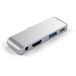 Satechi Aluminum Type-C Mobile Pro Hub silver
