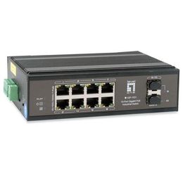 LevelOne IGP-1031 Industrial 10-Port Gigabit PoE Switch