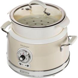 Ariete Vintage Dampfgarer, beige