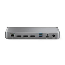 Alogic 100W USB-C DX3 Triple 4K Display Docking Station Space Gr