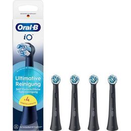 Oral-B iO Aufsteckb&uuml;rsten Ultimative Reinigung Black 4er