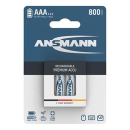 12x4 Ansmann maxE NiMH Akku Micro AAA 800 mAh
