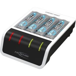 Ansmann Comfort Smart Ladeger&auml;t inkl. 4 AA Mignon Akkus 2100mAh