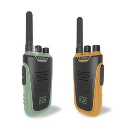 Kidywolf Walkie-Talkies mit Taschenlampe gr&uuml;n/orange