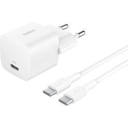 Belkin BOOST Charge 25W USB-C ws Lad.PD/PPS 1m K. WCA012kq1MWH-B6