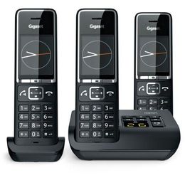 Gigaset COMFORT 550A trio schwarz/chrom