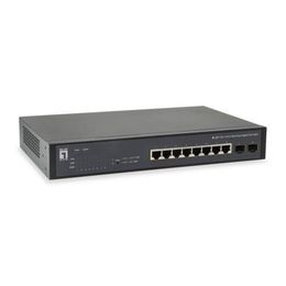 LevelOne GEP-1051 10-Port Smart-Gigabit-PoE-Switch