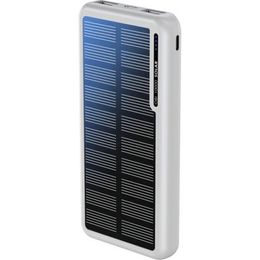BOOMPODS Obi 10,000mAh Solar Powerbank - White