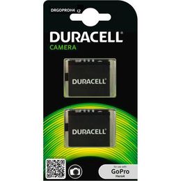 1x2 Duracell Li-Ion Akku 1160mAh f&uuml;r GoPro Hero 4