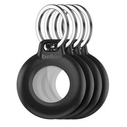 1x4 Belkin Secure Holder wasserf Schl&uuml;sselanh. schwarz MSC015btBK