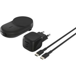 Belkin UltraCharge 25W Qi2 magn. 2-in-1 Lad.klappb.sw. WIZ039kqBK